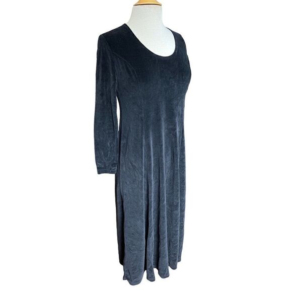 karavan | Dresses | Vintage 9s Karavan Medium Long Sleevescoop Neck ...